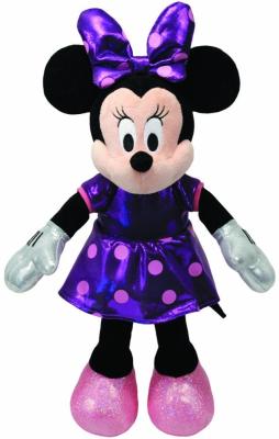 China Disney Original Purple Minnie Mouse Plush Toy 9 inch Soft Material OEM Custom Logo for sale