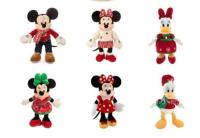China Disney Original Purple Minnie Mouse Plush Toy 9 inch Soft Material OEM Custom Logo for sale