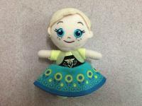 China 4 Inch Frozen Plush Keychain Stuffed Toy 10cm Polyester Red Blue Yellow for sale