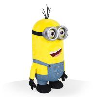 China Despicable Me 3 Minions 3D Eye Plush Toy 22cm Yellow Custom OEM for sale