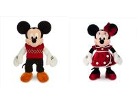 China Christmas Disney Plush Toys Minnie Mouse and Mickey Mouse 40cm Polyester for sale