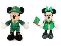 China 10 Inch Disney Plush Toys Ireland World Showcase Mickey Mouse Minnie Mouse 25cm Stuffed Animals OEM for sale