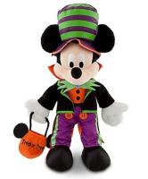 China 30cm Disney Halloween Plush Toys Mickey Mouse Minnie Mouse Soft Stuffed Doll OEM for sale