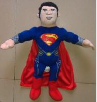 China Custom Superman Plush Toy 16 24 36 Inch Soft Stuffed Doll CE EN71 ASTM F963 for sale