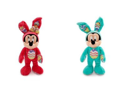 China Easter Plush Minnie Mouse and Mickey Mouse Soft Toys 40cm for Festival Celebrate for sale
