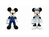 China Disneyland Diamond Celebration Plush Mickey Mouse and Minnie Mouse for sale