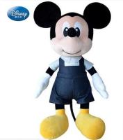 China Black Disney Plush Toys 16 inch Mickey Mouse and Minnie Mouse Soft Stuffed Dolls OEM for sale