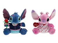 China Valentine Stitch and Angel Plush Toys 14 Inch Soft Material OEM Custom Logo for sale