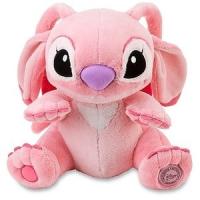 China Custom Disney Lilo and Stitch Angel 10 inch Plush Toy OEM Soft Pink Stuffed Animal for sale