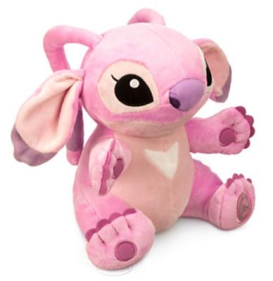 China Custom Disney Lilo and Stitch Angel 10 inch Plush Toy OEM Soft Pink Stuffed Animal for sale