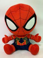China Marvel Superhero Stuffed Plush Toys 40cm Polyester Spiderman Iron Man Thor for sale