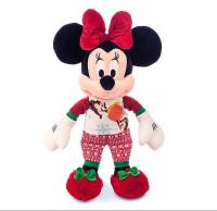 China Custom OEM Disney Mickey Minnie Mouse Plush Toy 40cm Height Christmas Gift for sale