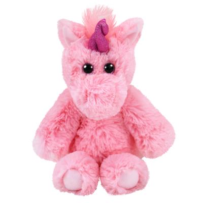 China Custom OEM Plush Soft Toy Unicorn and Moose 25cm Baby Animal Stuffed Toys for sale