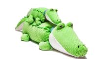 China Large Crocodile Stuffed Plush Toy 50cm Soft Polyester Cartoon Animal for Kids for sale
