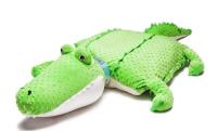 China Large Crocodile Stuffed Plush Toy 50cm Soft Polyester Cartoon Animal for Kids for sale