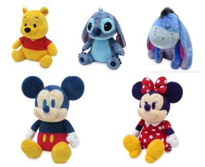 China Weighted Disney Plush Toys 14inch Soft Stuffed Toy Polyester Custom Logo for sale