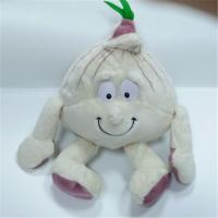 China Custom Fruits Vegetables Soft Plush Toys 25cm OEM PP Cotton Filled for sale