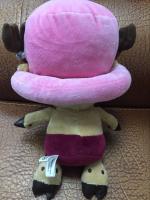 China Custom OEM One Piece Tony Chopper Stuffed Plush Toy 30cm SGS Certified for sale