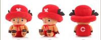 China Custom OEM One Piece Tony Chopper Stuffed Plush Toy 30cm SGS Certified for sale