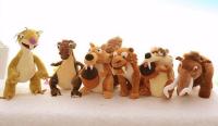China Custom Plush Toy 10 Inch Soft Polyester Stuffed Animal Ice Age Character 25cm for sale