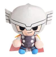 China Marvel Superhero Stuffed Plush Toys 25cm Spider Man Iron Man Thor Soft Polyester for sale