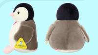 China Customized Personalized Plush Toys Cute Penguin With Bow Tie , White and Black Color for sale