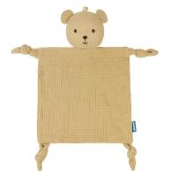 China Baby Comfort Towel with Animal Plush Head Soft Toy 33x25cm OEM Custom Logo for sale