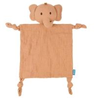 China Baby Comfort Towel with Animal Plush Head Soft Toy 33x25cm OEM Custom Logo for sale