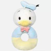 China Disney Baby Rattle Plush Toy 17cm Soft Stuffed Animal OEM Custom for sale