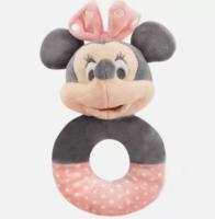 China Disney Baby Rattle Plush Toy 17cm Soft Stuffed Animal OEM Custom for sale