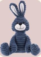 China Custom OEM Corduroy Bunny Rabbit Soft Toy 23cm Plush Stuffed Animal for sale