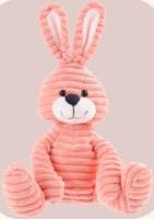 China Custom OEM Corduroy Bunny Rabbit Soft Toy 23cm Plush Stuffed Animal for sale