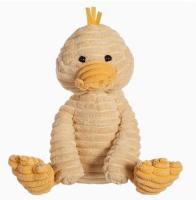 China Custom OEM Corduroy Animal Soft Toys 23cm Plush Stuffed Animals for Kids for sale