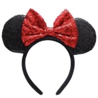 China Disney original Plush head band Sequins head band 23cm for sale