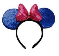 China Disney original Plush head band Sequins head band 23cm for sale