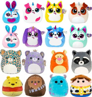 China Custom 25cm Soft Plush Squishmallow Pillow for Bedding Cushion OEM SGS Certified for sale