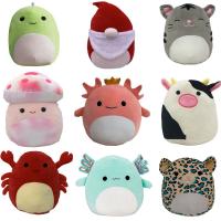 China Custom 25cm Soft Plush Squishmallow Pillow for Bedding Cushion OEM SGS Certified for sale