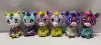China Rainbow Unicorn Assorted Series Stuffed Soft Plush Animal Toys 20cm CE EN71 ASTM F963 for sale