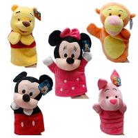 China Disney Plush Finger Puppets Set 30cm Soft Stuffed Toys for Promotion Gifts OEM for sale
