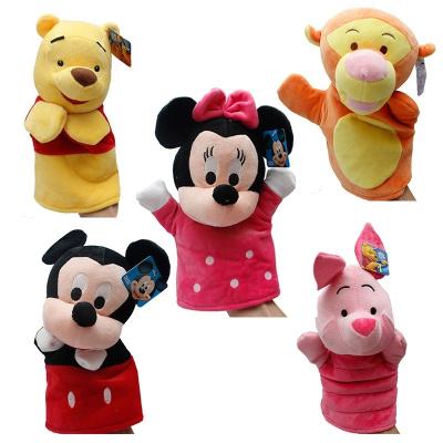 China Disney Plush Finger Puppets Set 30cm Soft Stuffed Toys for Promotion Gifts OEM for sale