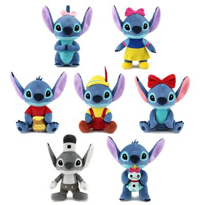 China Disney Stitch Plush Toy 30cm Stuffed Animal Lilo & Stitch Soft Toy OEM Custom for sale