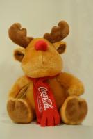 China 8 Inch Stuffed Christmas Moose Reindeer Plush Toy Promotional Gift 20cm for sale