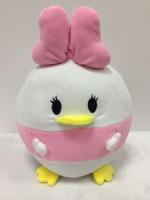 China Disney Original Daisy Round 25cm Plush Toy 100% PP Cotton Soft Stuffed Doll for sale