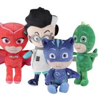 China 10 Inch PJ Masks Plush Toy Disney Stuffed Doll Blue Red Purple 20cm Soft Cotton for sale