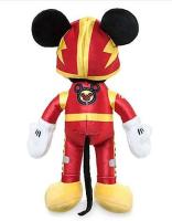 China 30cm Disney Roadster Racers Mickey Mouse Plush Doll Soft Stuffed Toy OEM Custom Logo for sale