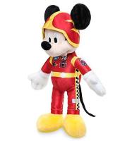 China 30cm Disney Roadster Racers Mickey Mouse Plush Doll Soft Stuffed Toy OEM Custom Logo for sale