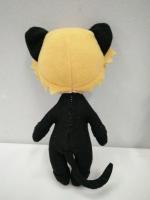 China Custom Plush Stuffed Animal Toy 15cm Red Black Ladybug Design OEM for sale