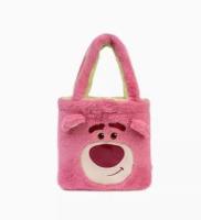 China Disney Reversible Plush Crossbody Handbag Purse 29x12x26cm Soft Stuffed Cotton Bag for sale