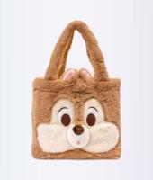 China Disney Reversible Plush Crossbody Handbag Purse 29x12x26cm Soft Stuffed Cotton Bag for sale