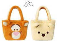 China Disney Reversible Plush Crossbody Handbag Purse 29x12x26cm Soft Stuffed Cotton Bag for sale